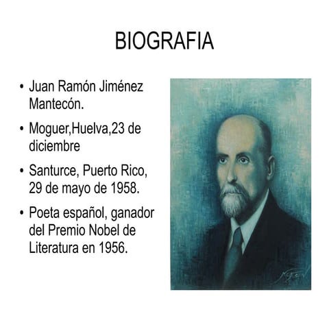 Trabajo de lengua juan ramon jimenez | ODP
