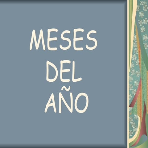 Meses del año | PPT