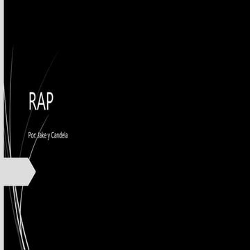 Trabajo de musica rap | PPTX