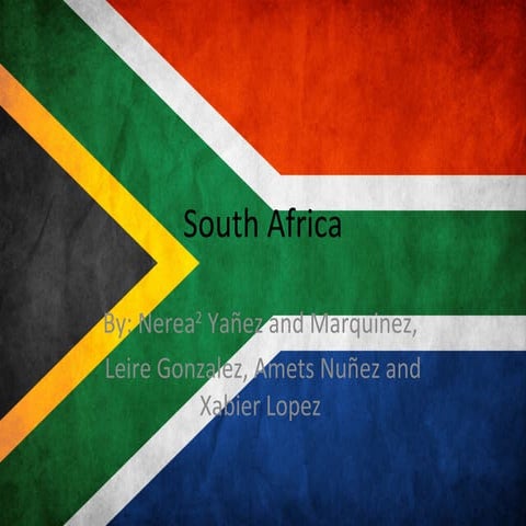 South Africa Country Presentation | PDF