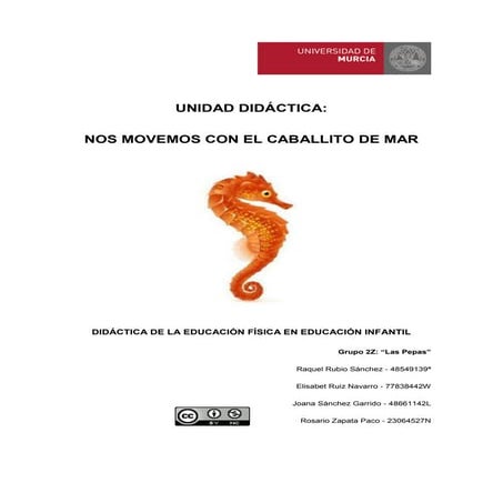 Nos movemos con el caballito de mar | PDF
