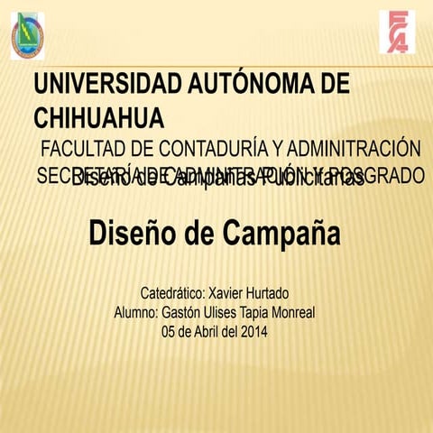 Trabajo final campanas publicitarias | PPTX