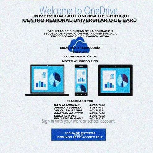 Presentación onedrive | PPTX