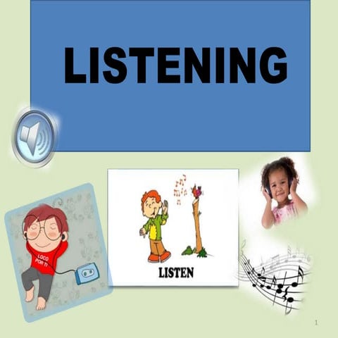 Listening for Primary Children | PPSX
