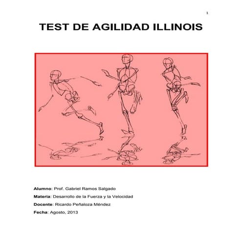 Test Agilidad illinois | PDF
