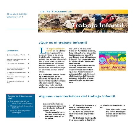 Trabajo infantil | PDF