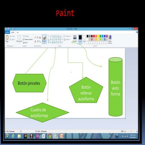 Trabajo Paint informatica | PPTX