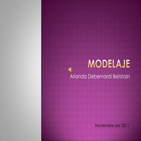 modelaje | ODP