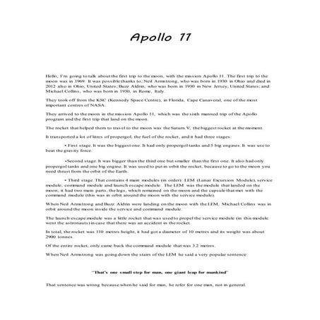 Apollo 11 | PPTX