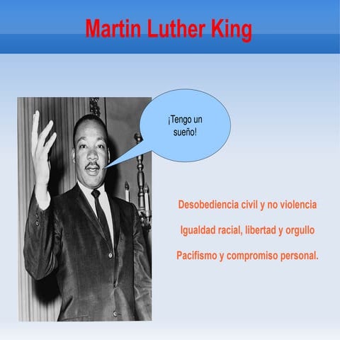 Martin luther king jr presentation | PPSX