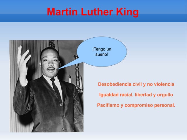 Martin luther king jr presentation | PPSX