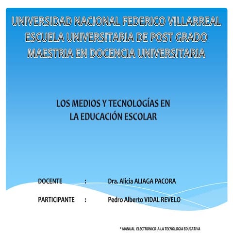 LOS MEDIOS Y TECNOLOGIAS EN LA EDUCACION ESCOLAR - GILDA STANLEY | PPTX