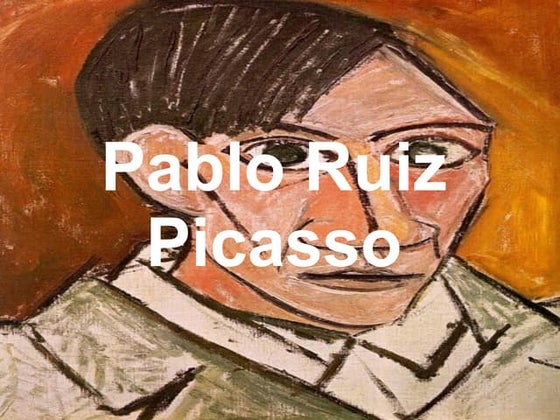 Pablo Ruiz Picasso- Power Point (Español) 1º Primaria | PPT