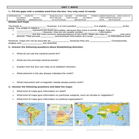 Geography grade-4-exam | DOCX