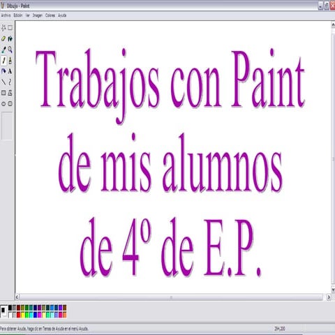 Trabajos Con Paint | PPT