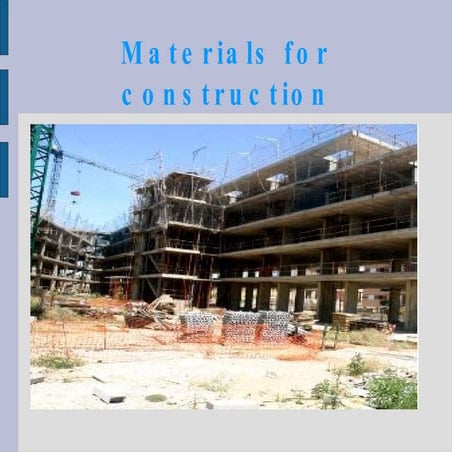 Construction Materials | ODP