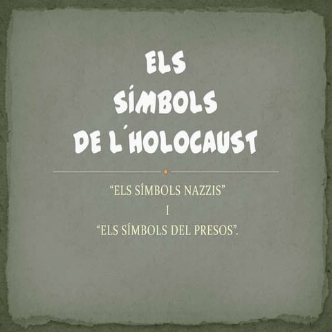 Símbolos nazis | PPTX