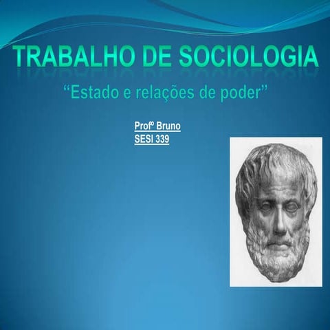 Estado e relações de poder | PPT