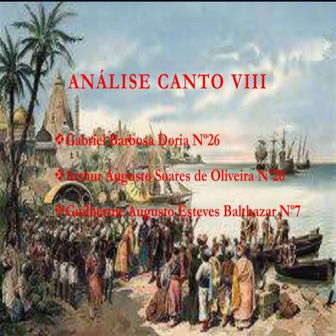 Os Lusíadas Canto 8 | PPSX