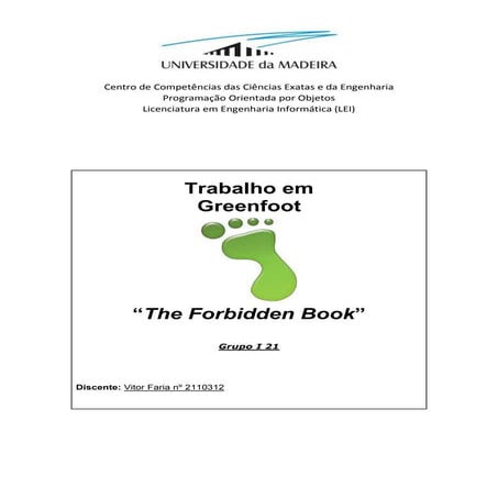 Trabalho em greenfoot | PDF