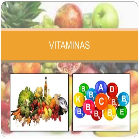 vitaminas | PPTX