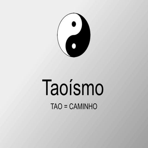 Taoismo (Origem e Taoismo no Brasil) - Carlos vinicius | PDF