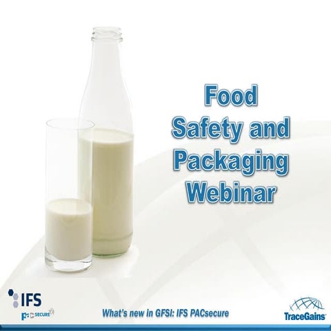 What's new in GFSI: IFS PACsecure | PDF