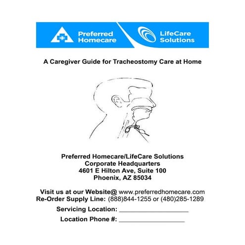Tracheostomy home care guidelines | PDF
