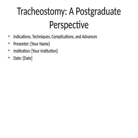 tracheostomy presentation adult and children.pptx