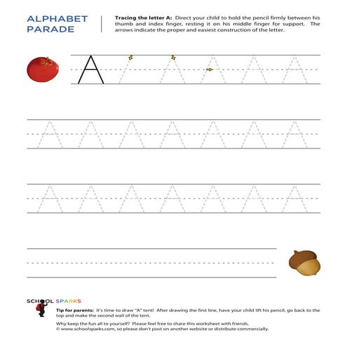 Tracing letters-a-cap | PDF | Drawing and Sketching | Arts and Crafts