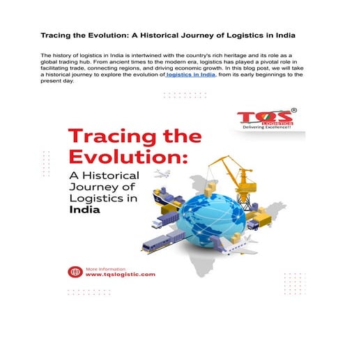 Tracing the Evolution. A Historical Journey of Logistics in India.pdf