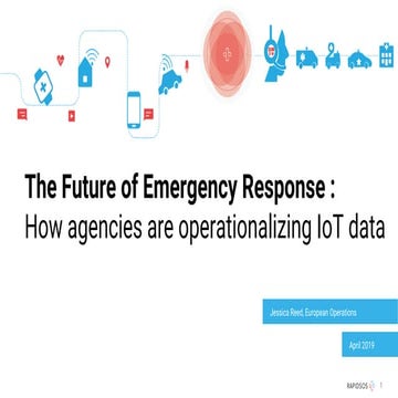 EENA2019: Track1 session1 _The future of emergency response today: how ...