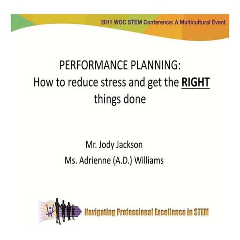 Performance Planning - Jody Jackson | PPT