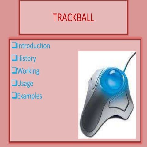 Trackball | PPTX