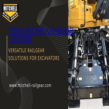 Track Excavator Hi-Rail Systems - Versatile Railgear Solutions for ...