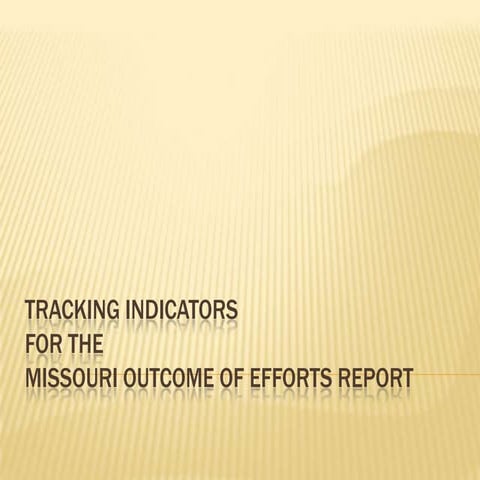 Tracking Indicators I R Croup | PPTX