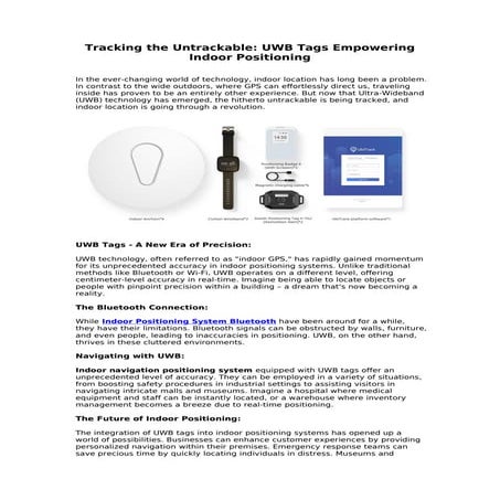 Tracking the Untrackable: UWB Tags Empowering Indoor Positioning.pdf