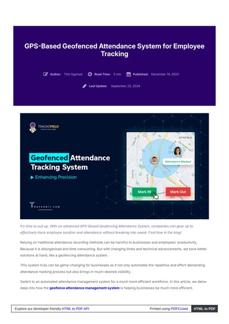Personnel Tracking and Identification System | PDF