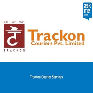 Trackon Courier Services | PDF