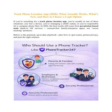 Track Phone Location App (2026)_ What Actually Works, What’s New, and ...