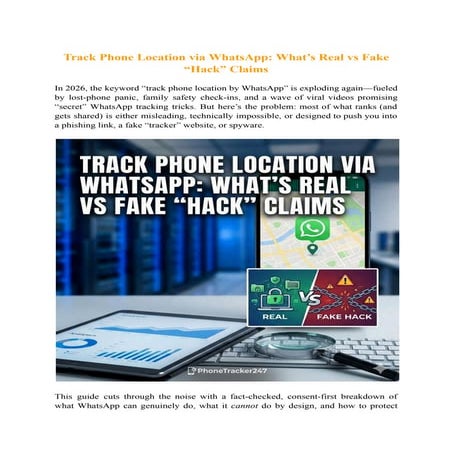 Track Phone Location via WhatsApp_ What’s Real vs Fake “Hack” Claims.pdf
