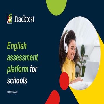 Tracktest English test for Schools and Organisations | PPT