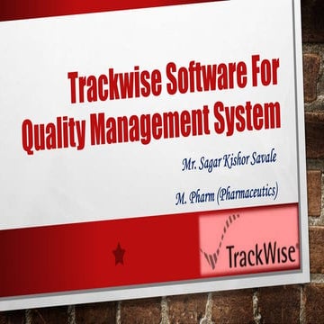 SoftwareForQualityManagementSystem.pptx