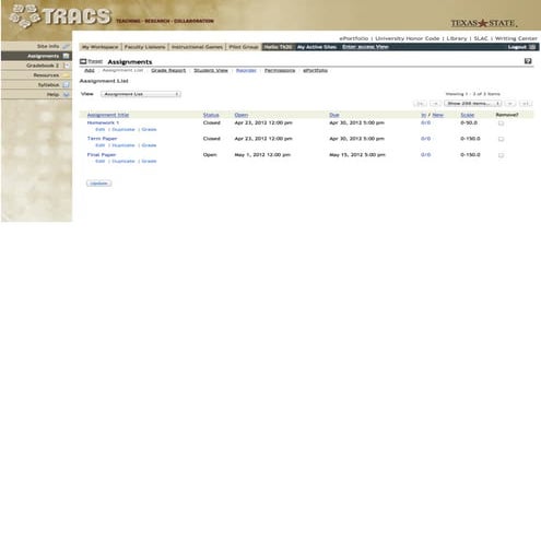 TRACS Tk20 Integration | PDF