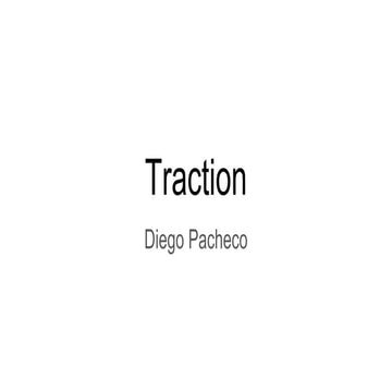 Traction | PDF