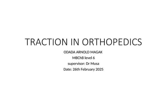 indication and contra-indication cast & traction | PPTX | Death, Injury ...