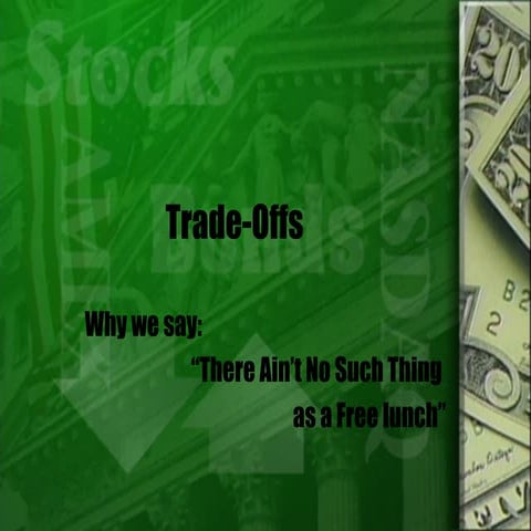 Trade Offs | PPT