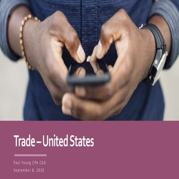 Trade - United States | PPTX