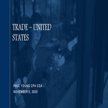 Trade - United States | PPTX