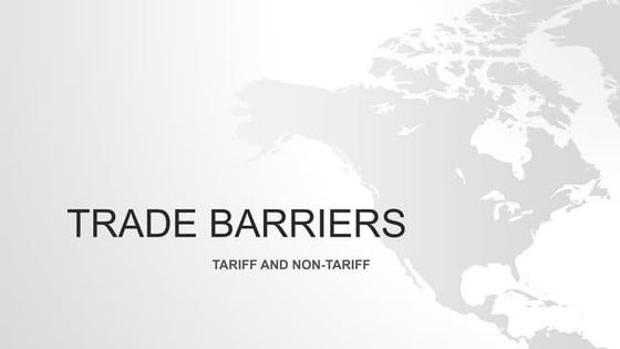 Tariffs | PPT